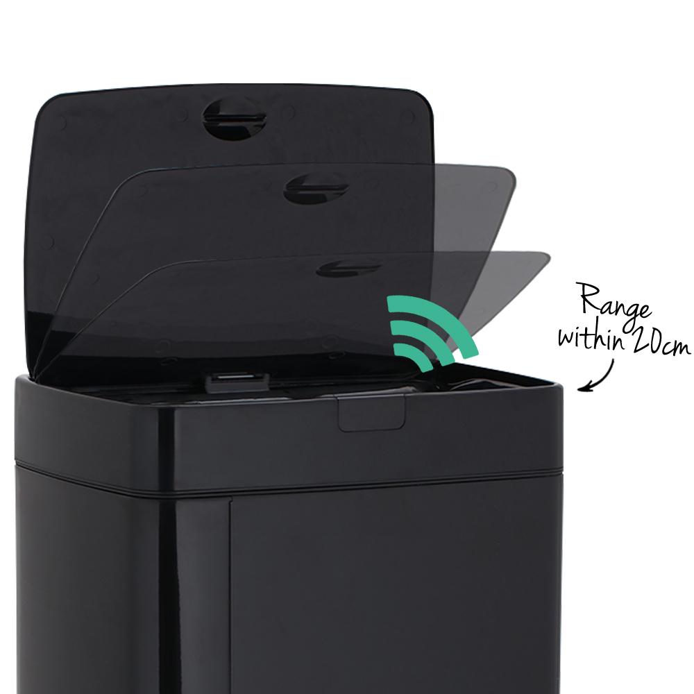 Automatic Motion Sensor Kitchen Rubbish Bin 45L – The Urban Furnish